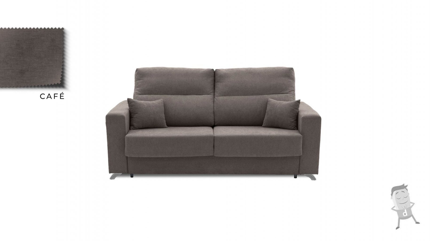 Sofá cama Italy de colores variados | Cama de 140×190