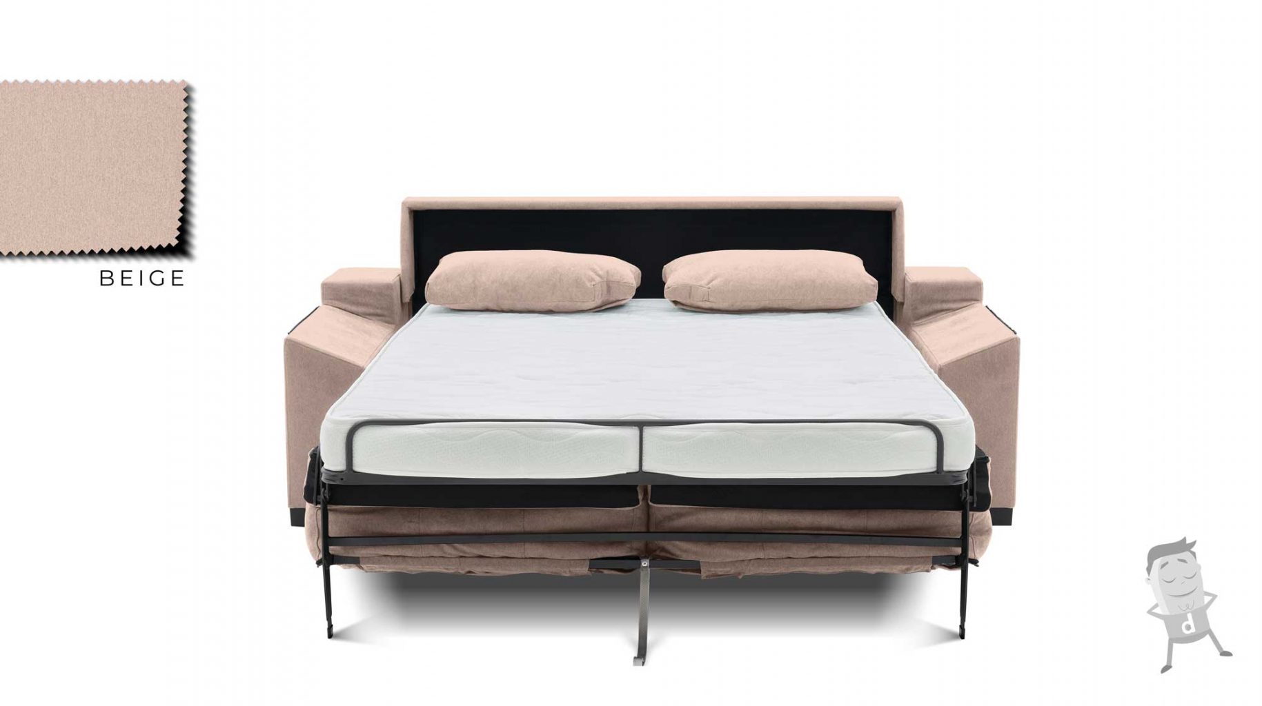 Sofá cama Italy de colores variados