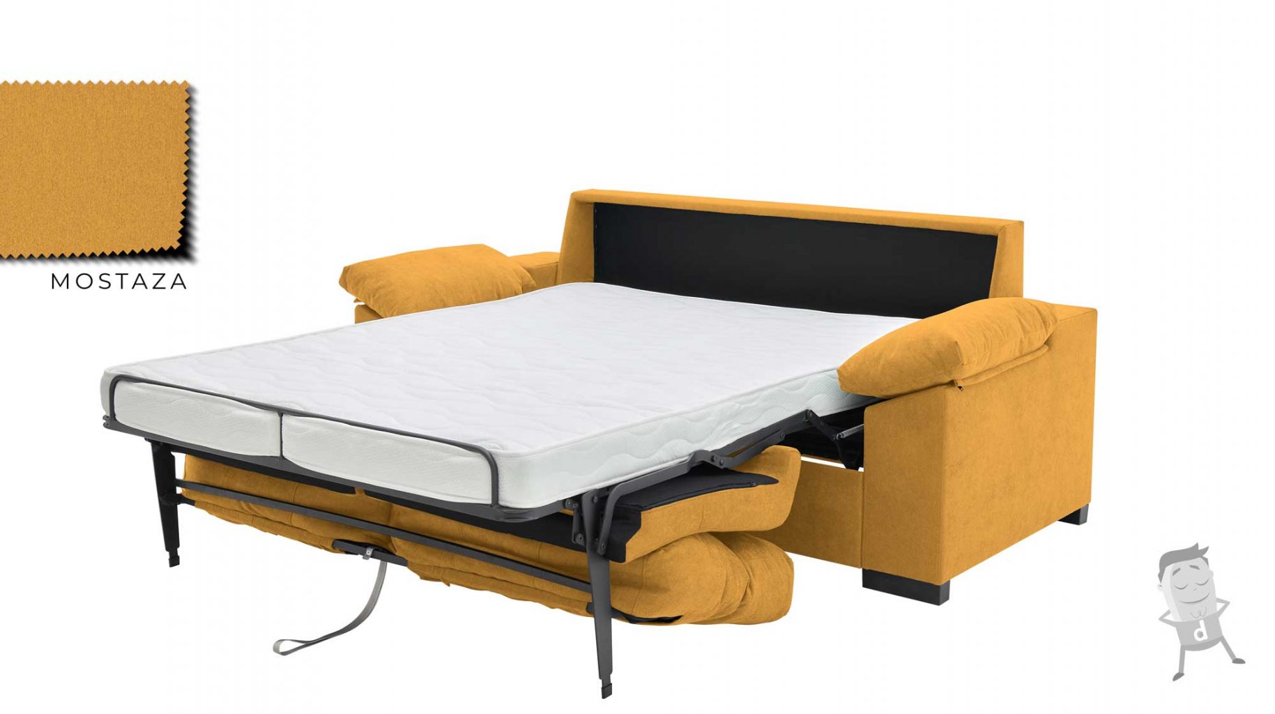 Sofá cama Italy de colores variados