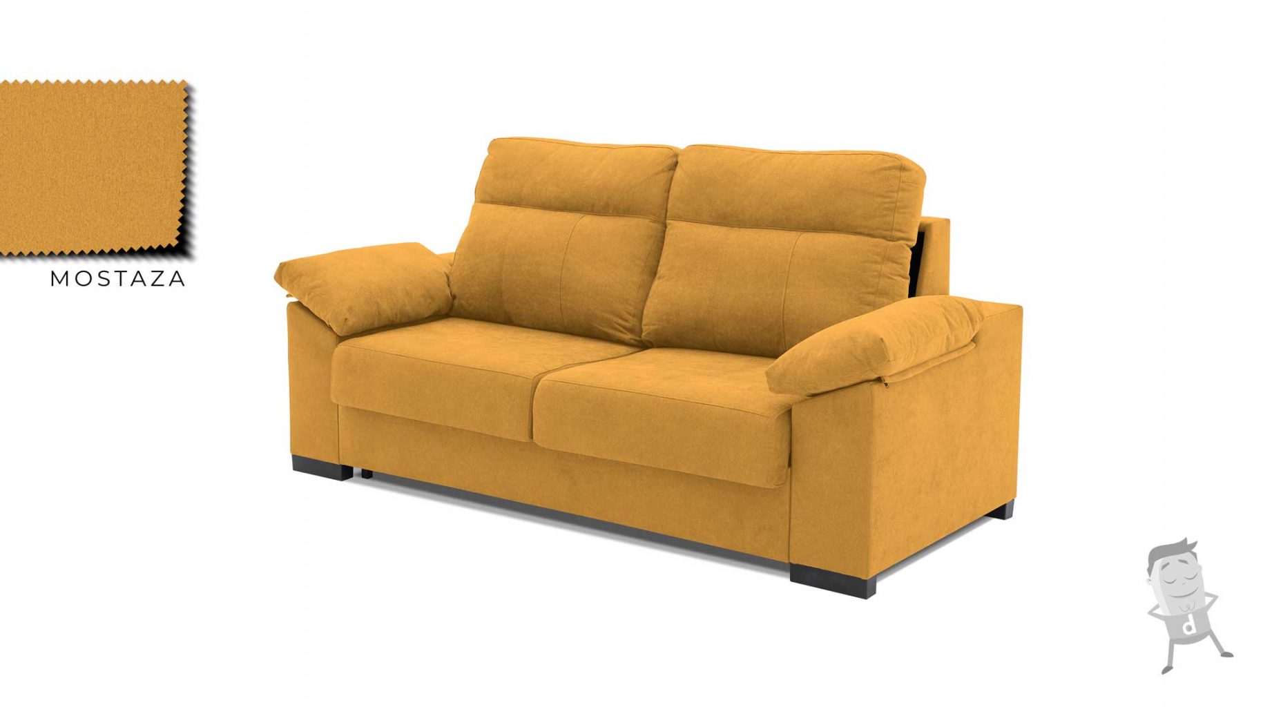 Sofá cama Italy de colores variados