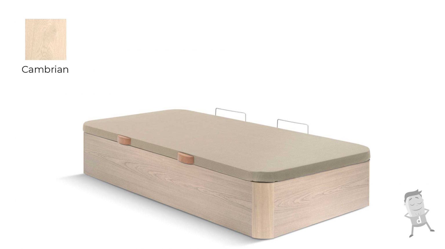 Canapé Abatible Madera Apertura lateral