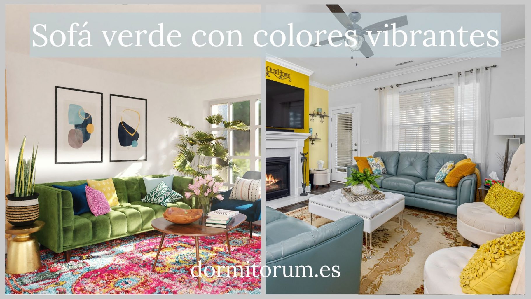 ¿Cómo Combinar un Sofá Verde? Ideas y Consejos