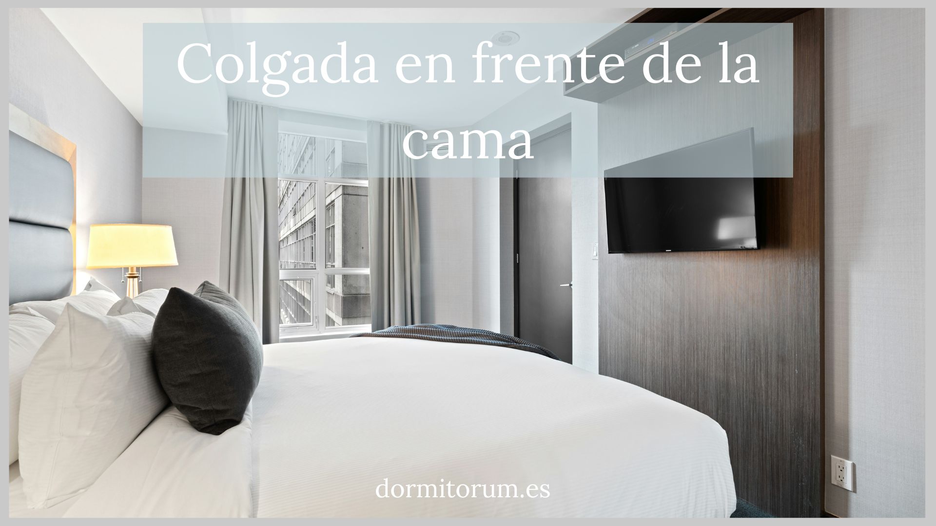 ¿Cómo Integrar la Televisión en el Dormitorio?